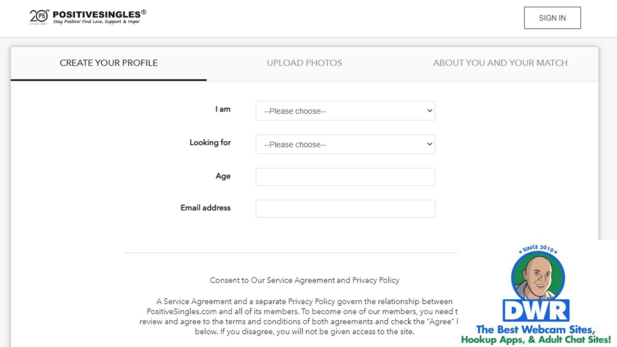 PositiveSingles Review: All You Should Know! - Compare Adult Sites